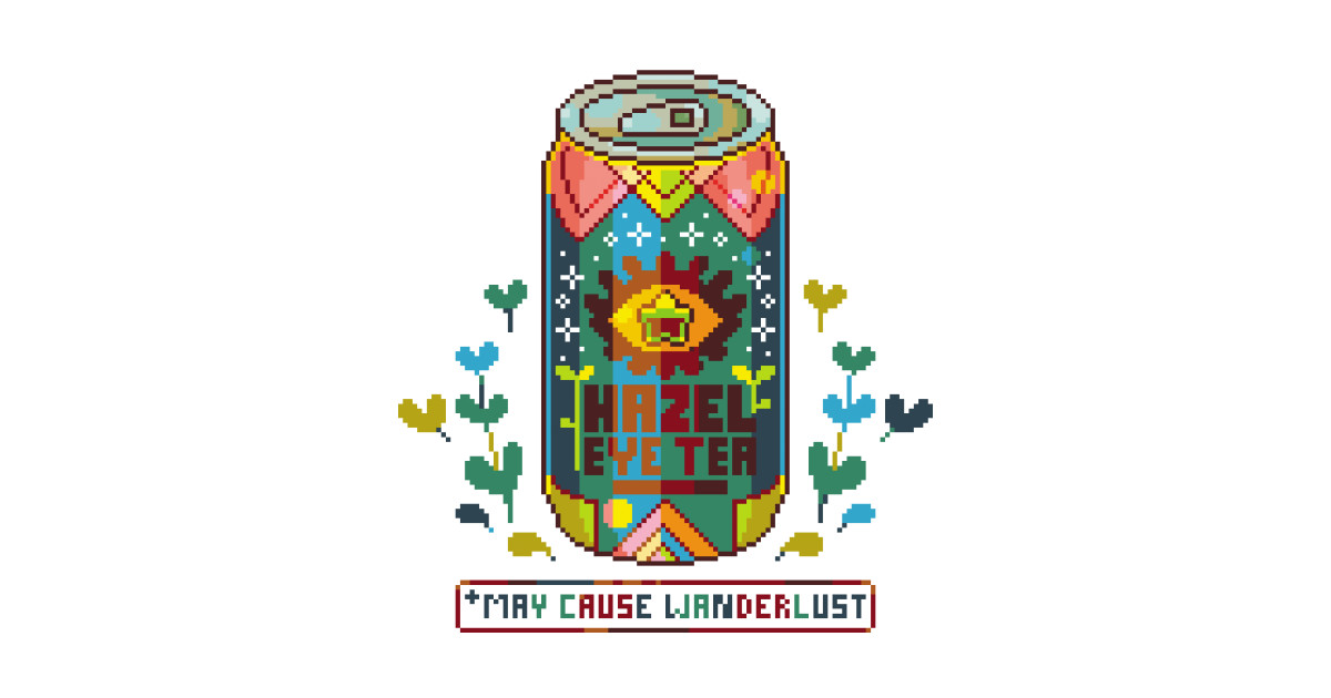 Pixel Tea - Pixel Art - T-Shirt | TeePublic