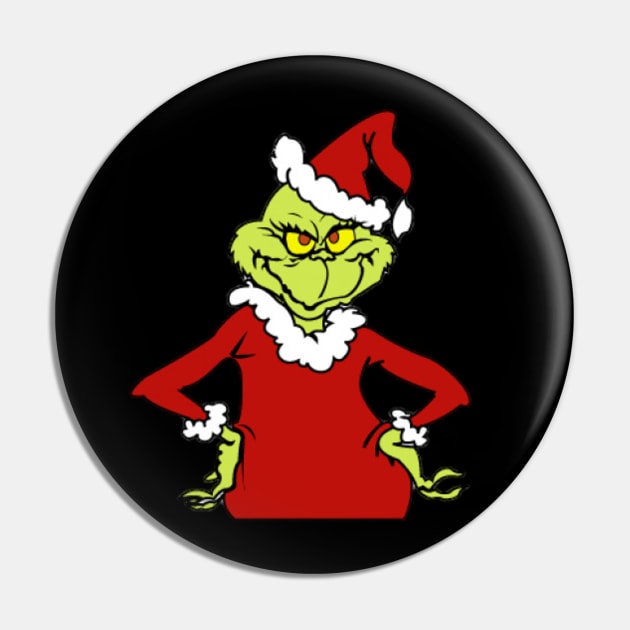 The Grinch - Christmas - Pin | TeePublic