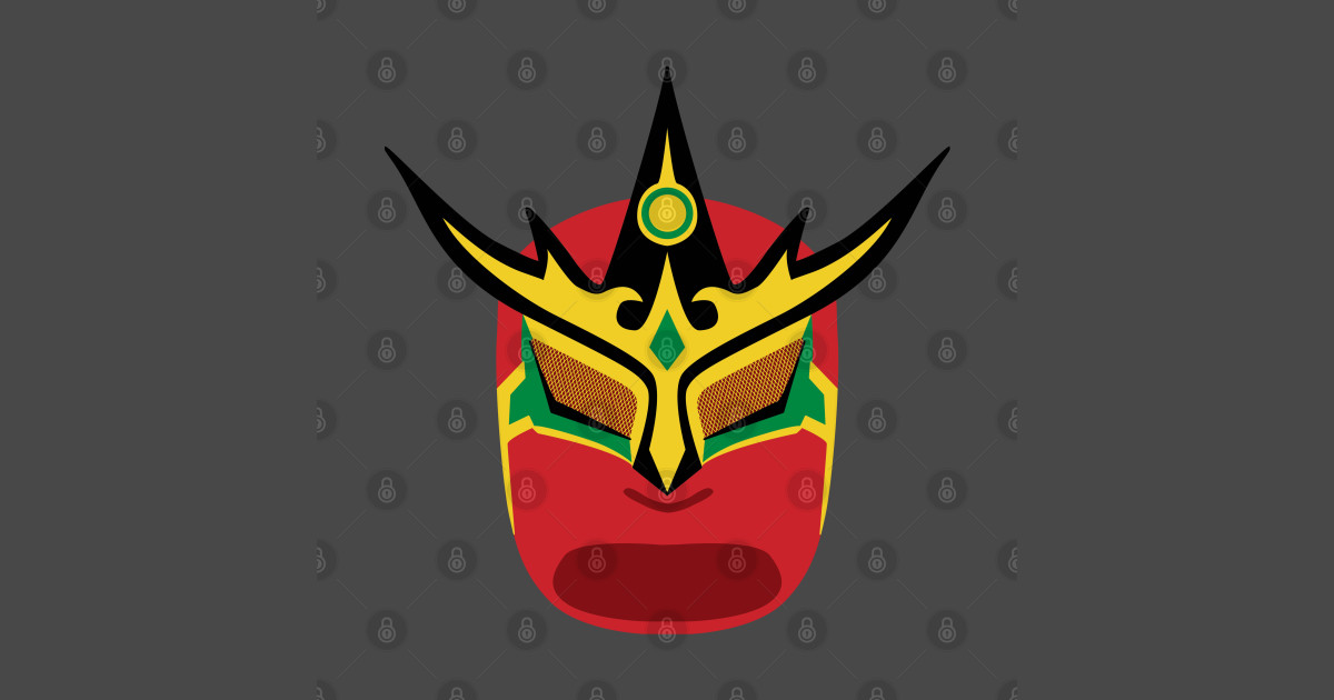 Juventud Guerrera Mask Small - Pro Wrestling - T-Shirt | TeePublic