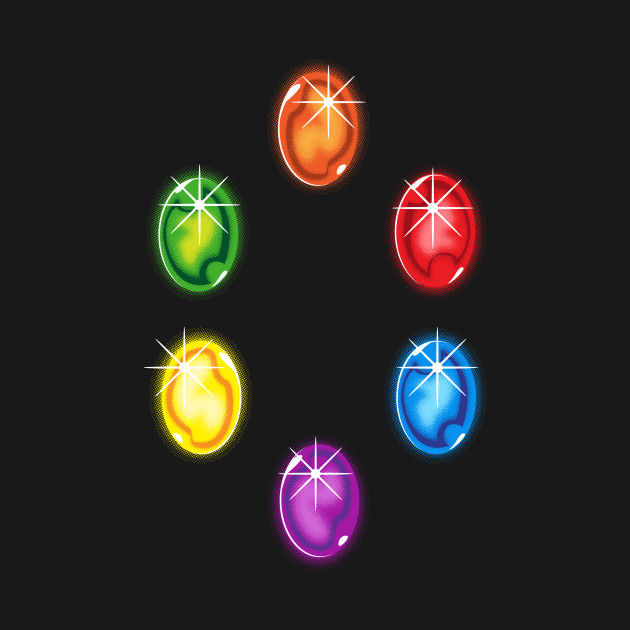 Infinity Stones - Avengers - T-Shirt | TeePublic