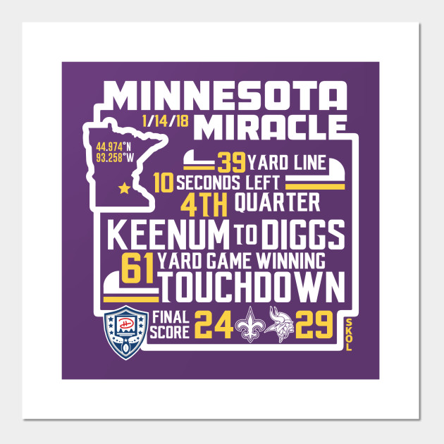 Minnesota Miracle - Miracle - Posters and Art Prints | TeePublic
