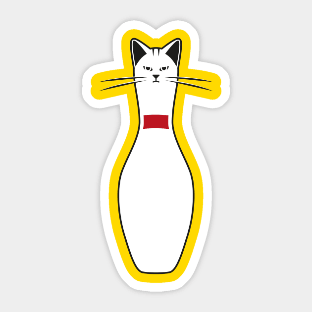 Alley Cat - Cute Cat - Sticker | TeePublic