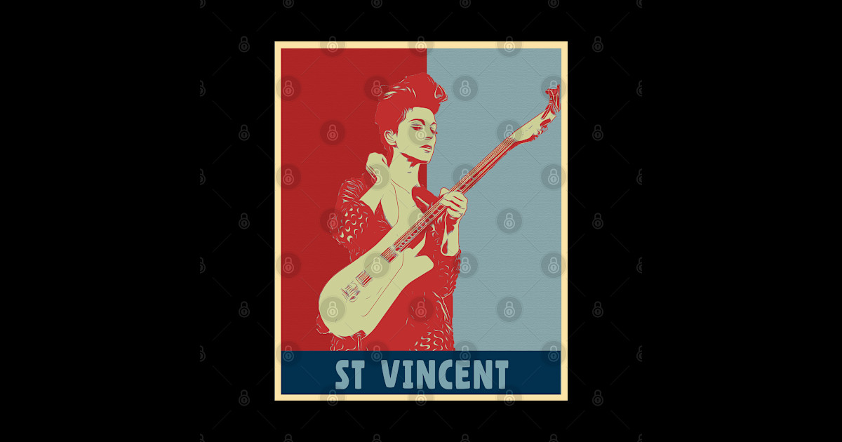 St.Vincent Poster Art - St Vincent - Posters and Art Prints | TeePublic