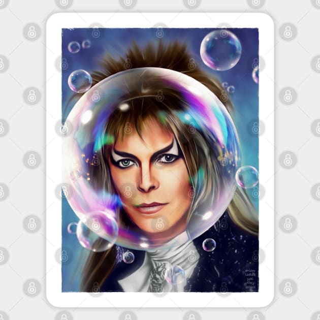 Labyrinth with Bubbles - Labyrinth - Sticker | TeePublic