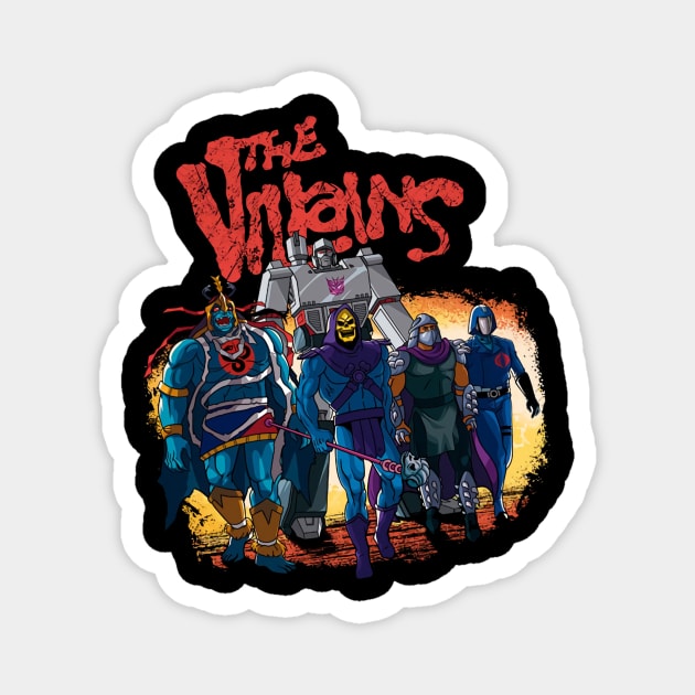 Villains Squad - Villains - Magnet | TeePublic