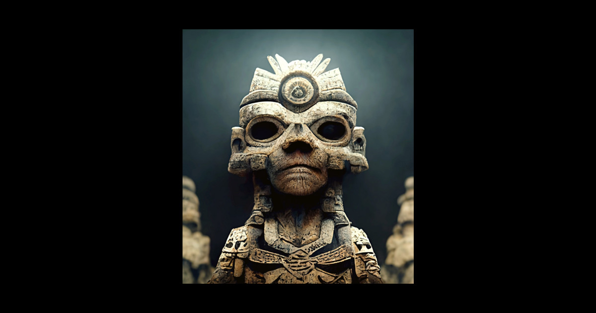 Mayan Pyramid - Mayan Pyramid - Sticker | TeePublic