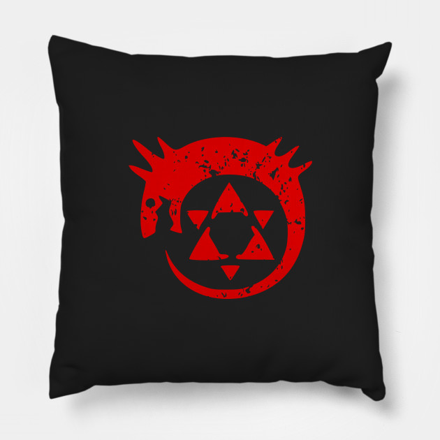 Homunculus Symbol - Fullmetal Alchemist - Pillow | TeePublic