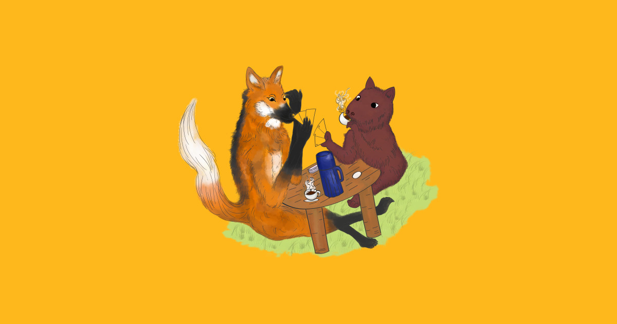 capybara and wolf - Capybara - T-Shirt | TeePublic