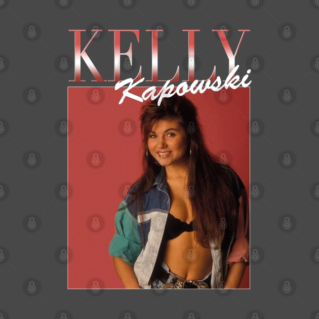 Kelly Kapowski - 90's Style (Red Variant) - Saved By The Bell - T-Shirt | TeePublic