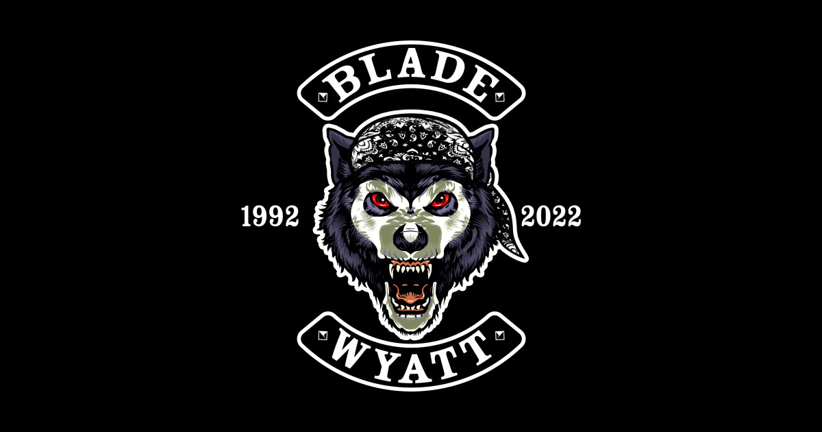 Blade Wyatt Memorial - Kxw - Sticker | TeePublic
