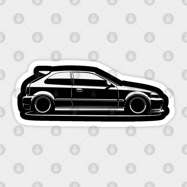 Civic Type R - Honda Civic - Sticker | TeePublic