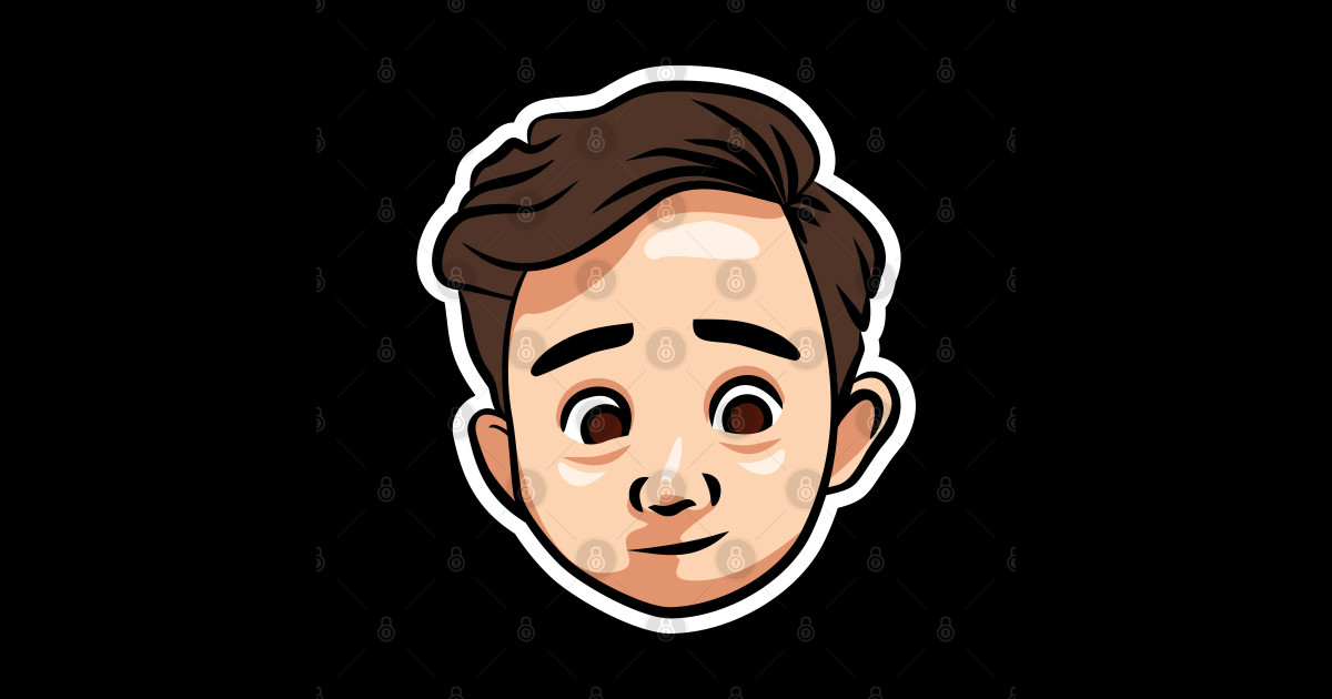 a boy named Gibran Rakabuming Raka - Dasveg - Sticker | TeePublic