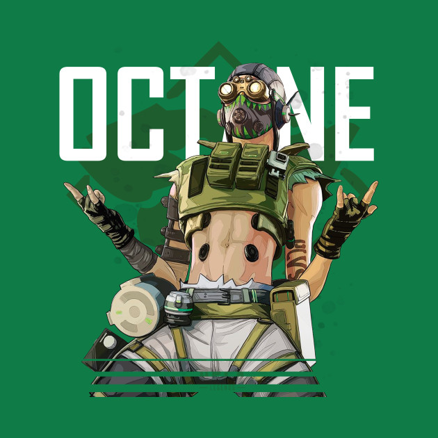 Apex Legends - Octane Middle - Apex Legends Octane - T-Shirt | TeePublic