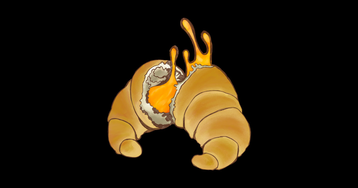 Creamy Croissant - Beautiful French Pastry Breakfast - Green ...