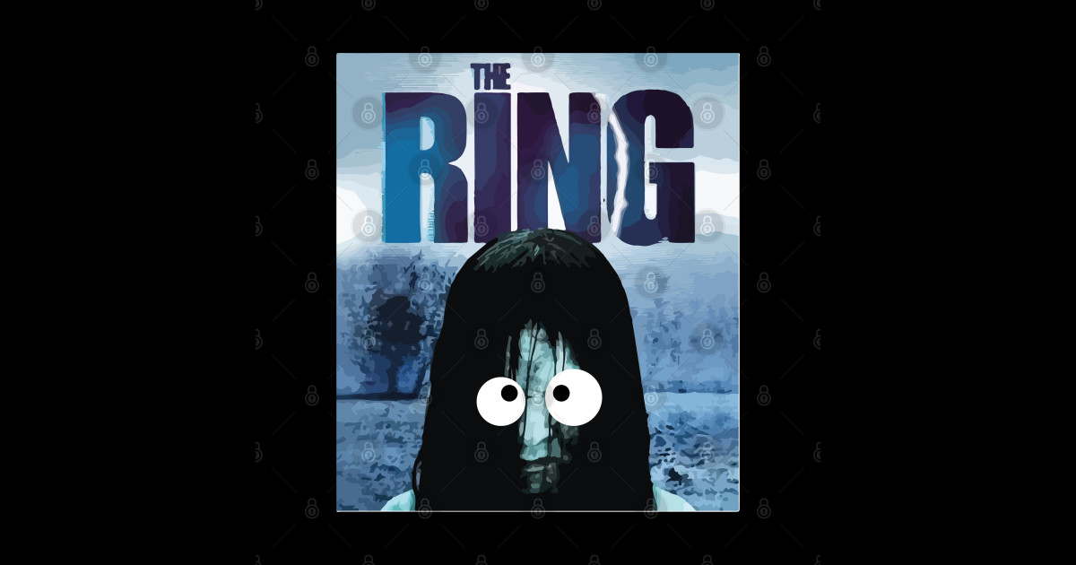 Samara googly eyes - The Ring - Sticker | TeePublic