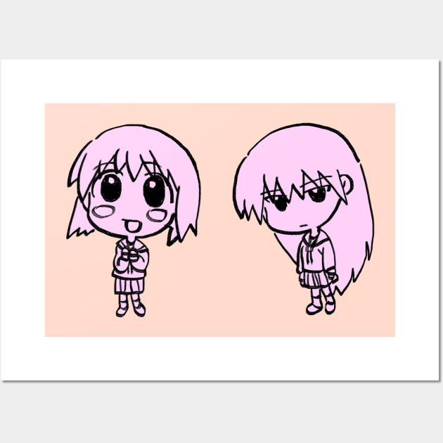 I draw chibi kaorin and sakaki / azumanga daioh - Azumanga Daioh ...