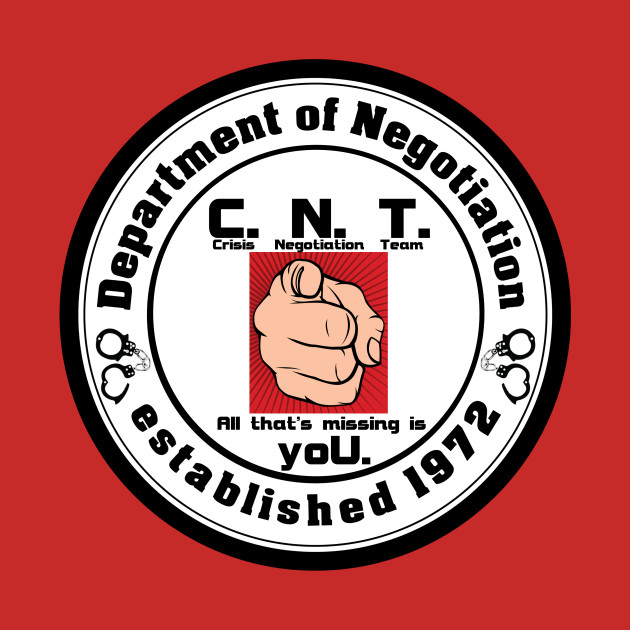 CNT with Logo - Negotiator - Tank Top | TeePublic