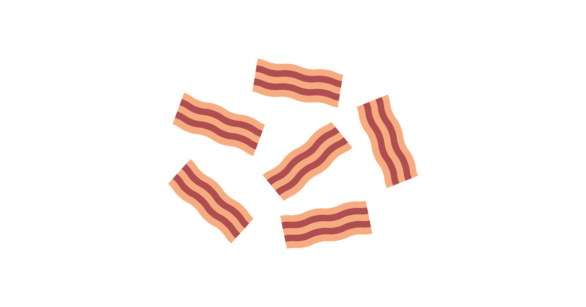 Bacon Rashes - Bacon - T-Shirt | TeePublic