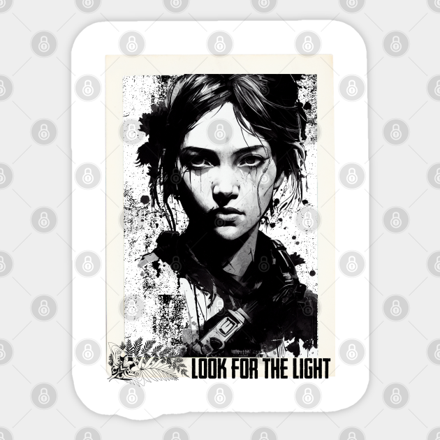 Look for the light, The Last of us - Look For The Light - Sticker ...