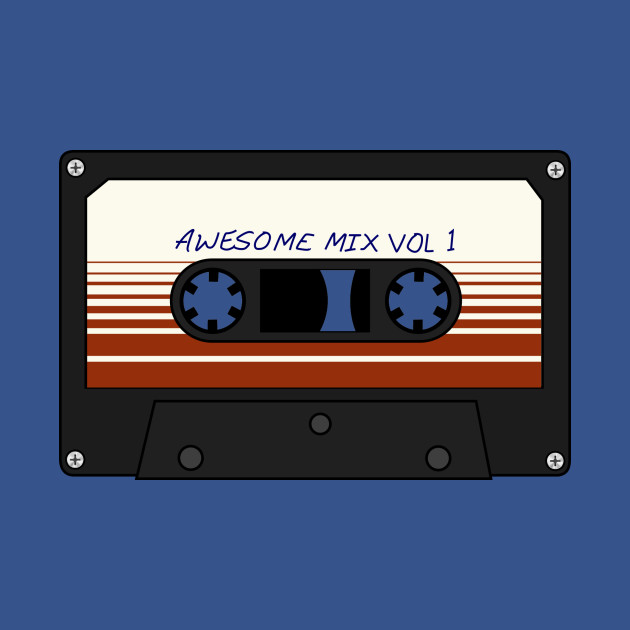 Awesome Mix Vol. 1 - Guardians Of The Galaxy - T-Shirt | TeePublic
