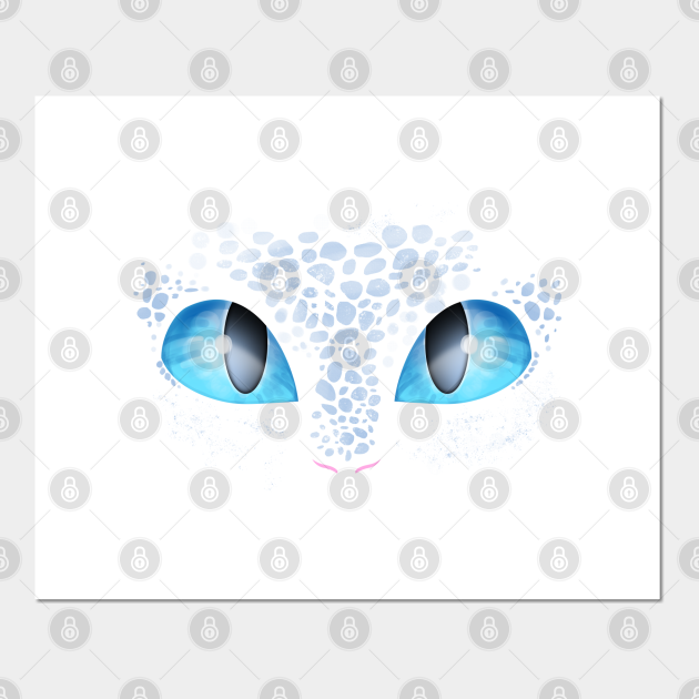Light Fury Eyes (How to Train Your Dragon 3) - Light Fury - Posters and ...