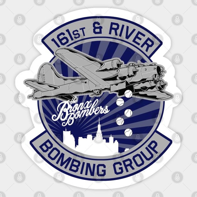Bronx Bombers Patch - Yankees - Sticker | TeePublic