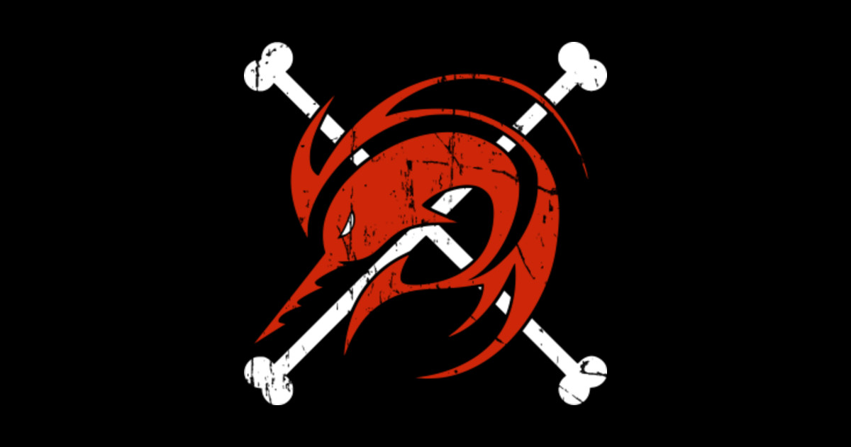 Fishman pirates symbol - One Piece - Sticker | TeePublic