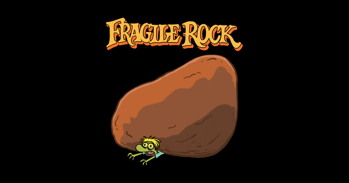 Fragile Rock - Tv Shows - Sticker | TeePublic