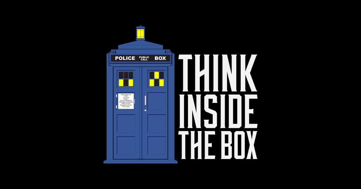 Doctor Who: Think Inside the Box - Doctor Who - Posters and Art Prints ...