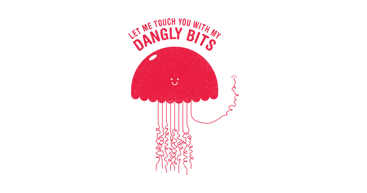 Dangly Bits - Jellyfish - T-Shirt | TeePublic