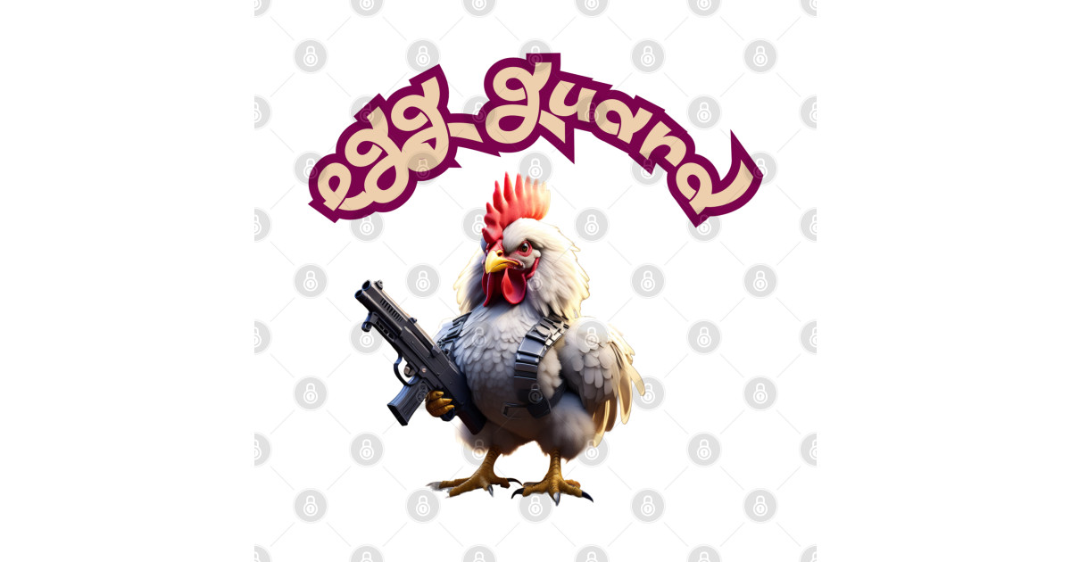 On Guard Egg Guard - Eggs - T-Shirt | TeePublic