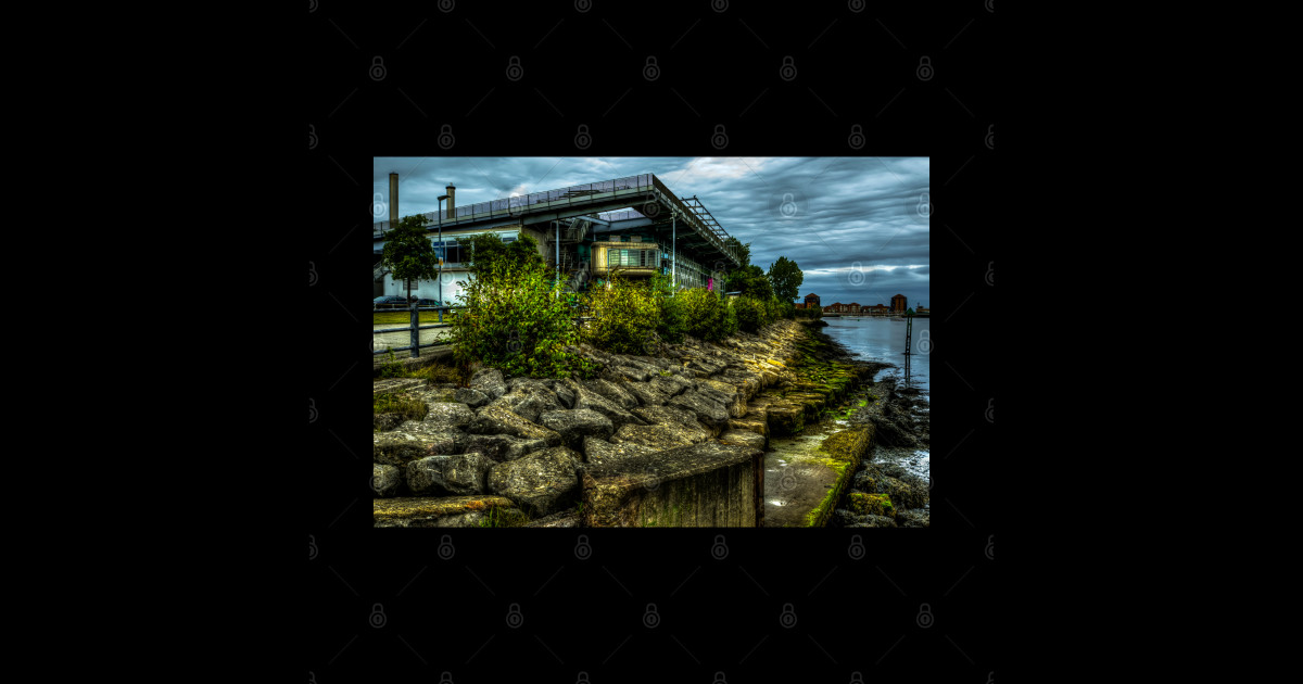 HDR National Glass Centre - Hdr - Sticker | TeePublic