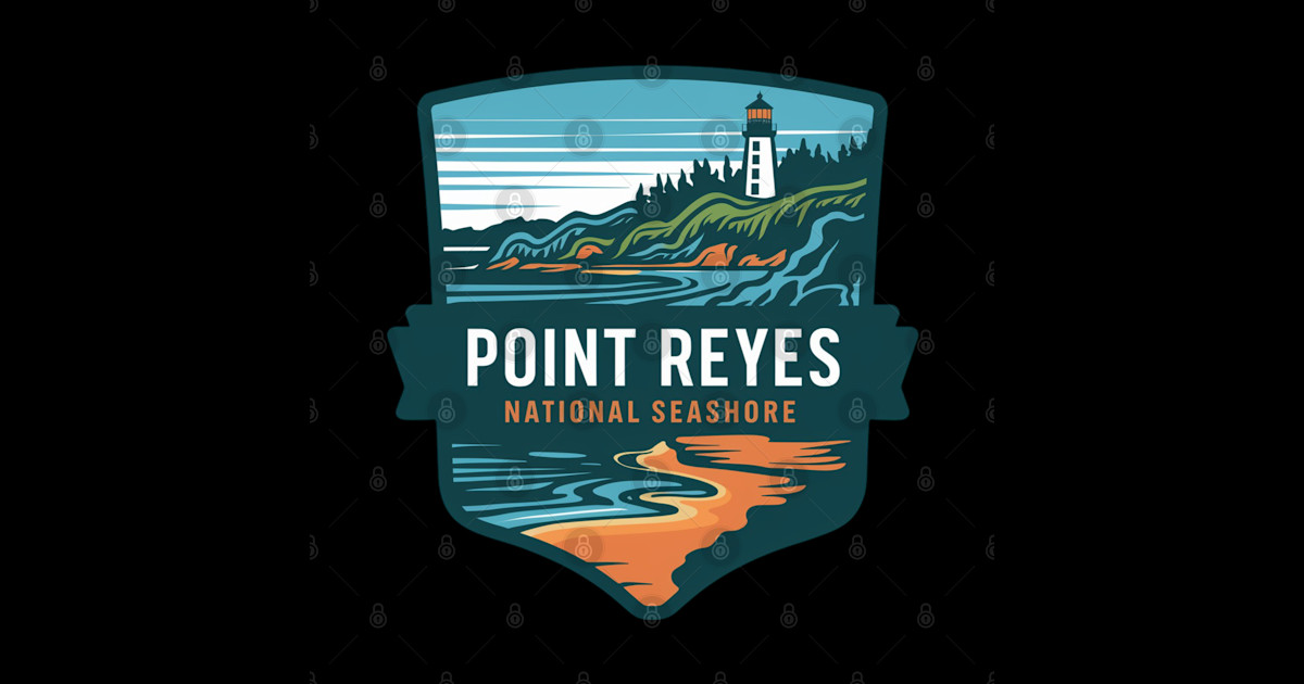 Point Reyes National Seashore California - Point Reyes - Sticker ...