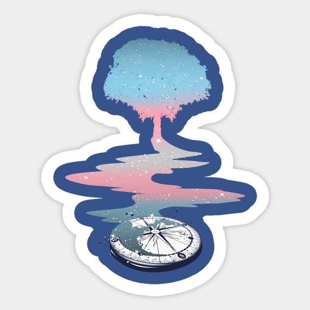 Transgender Tree LGBT Pride Flag - Transgender - Sticker | TeePublic