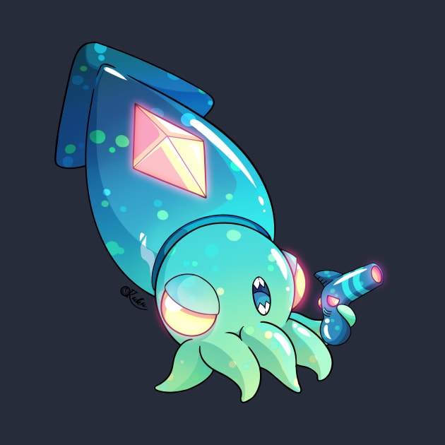 Alien squid - Alien - T-Shirt | TeePublic