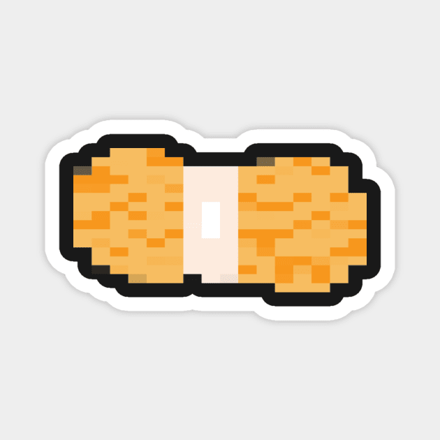 Crochet Yarn Pixel Art - 16 Bit - Magnet | TeePublic