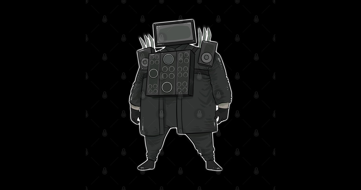 SKIBIDI TOILET TV MAN - Skibidi Toilet Camera Man Meme Funny - Sticker ...