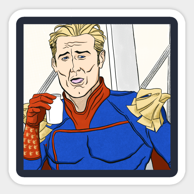 Memelander Unchained - Homelander - Sticker | TeePublic