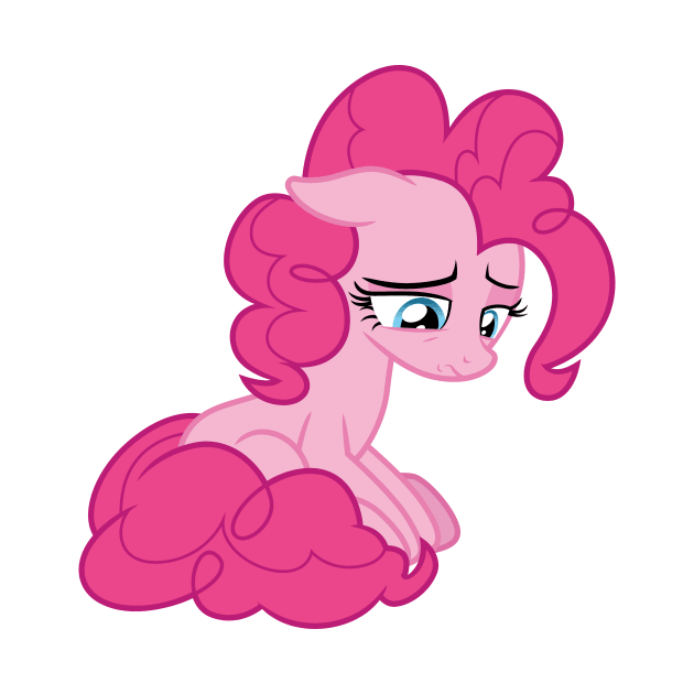 Pinkie Pie sitting 3 - My Little Pony - T-Shirt | TeePublic