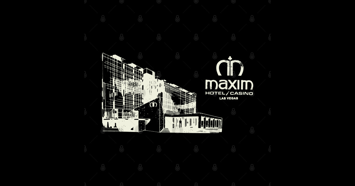 Vintage Maxim Hotel and Casino Las Vegas - Las Vegas Casino - Sticker ...