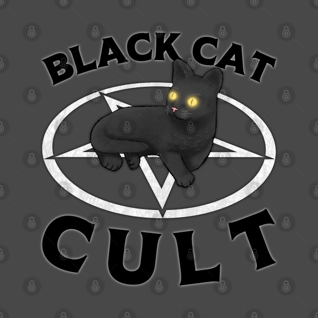Black Cat Cult - Black Cat Cult - T-Shirt | TeePublic