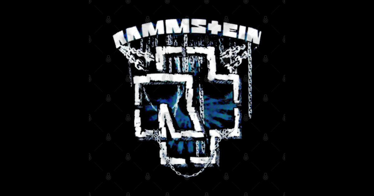 Rammstein Classic Style - Rammstein - Sticker | TeePublic