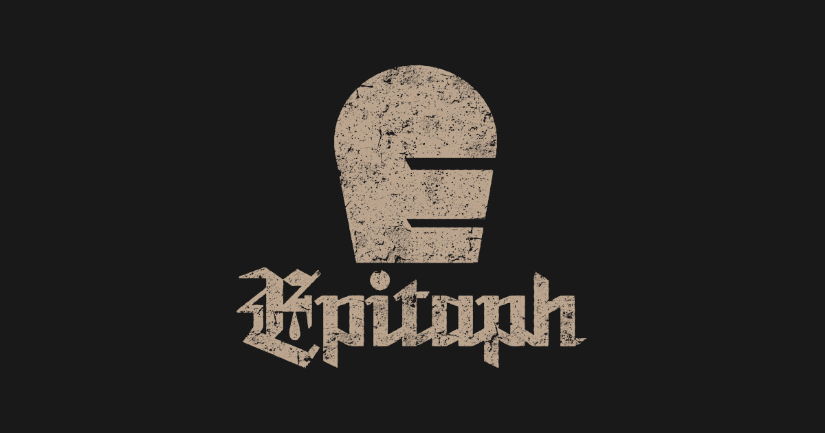 Vintage Distressed Epitaph Records - Record Label - T-Shirt | TeePublic