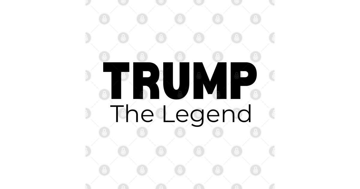 Trump The Legend Trump Mugshot - Trump The Legend - T-Shirt | TeePublic