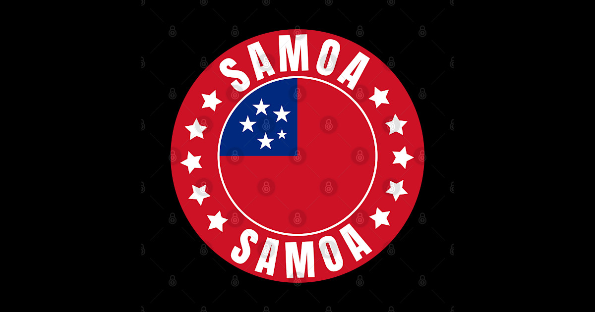 Samoa - Samoa - Sticker | TeePublic