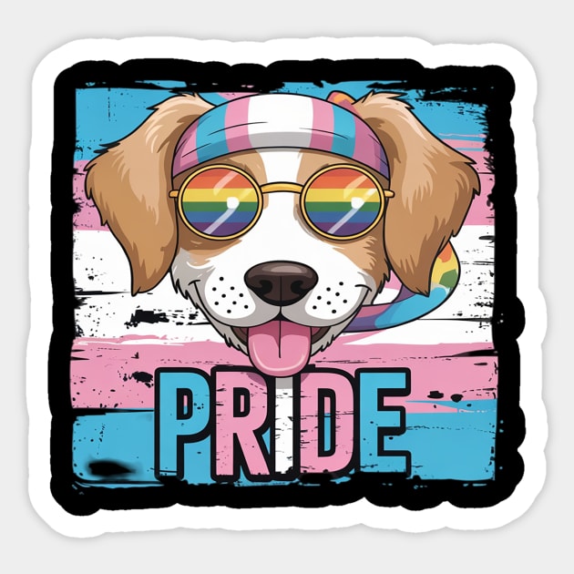 Pride Dog LGBTQ Transgender Flag Pride Month - Pride Dog Lgbtq ...