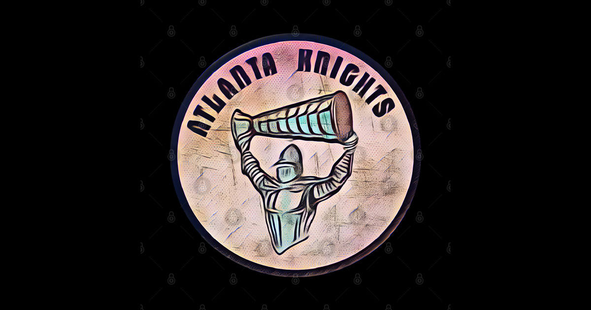 Atlanta Knights Hockey - Atlanta Knights - Pin | TeePublic