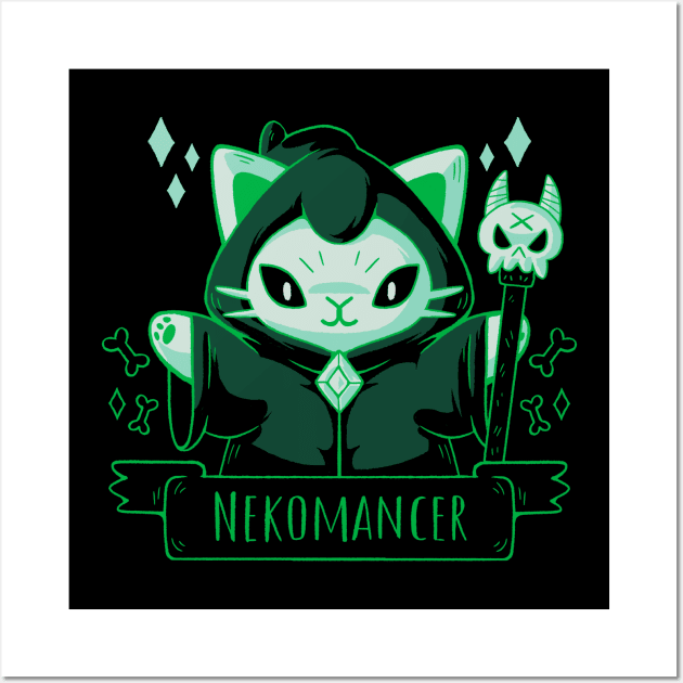 Nekomancer - Necromancer - Posters and Art Prints | TeePublic