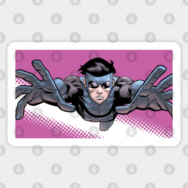 invincible banner - Invincible - Sticker | TeePublic