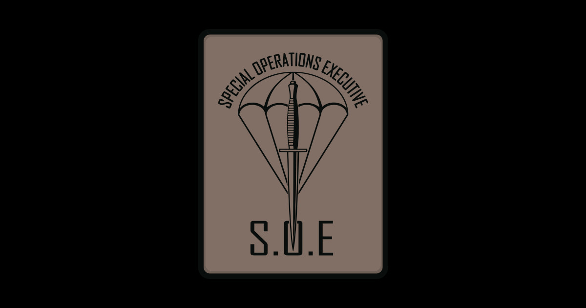 S.O.E. Special Operations Executive - Ww2 British Soe - Sticker | TeePublic